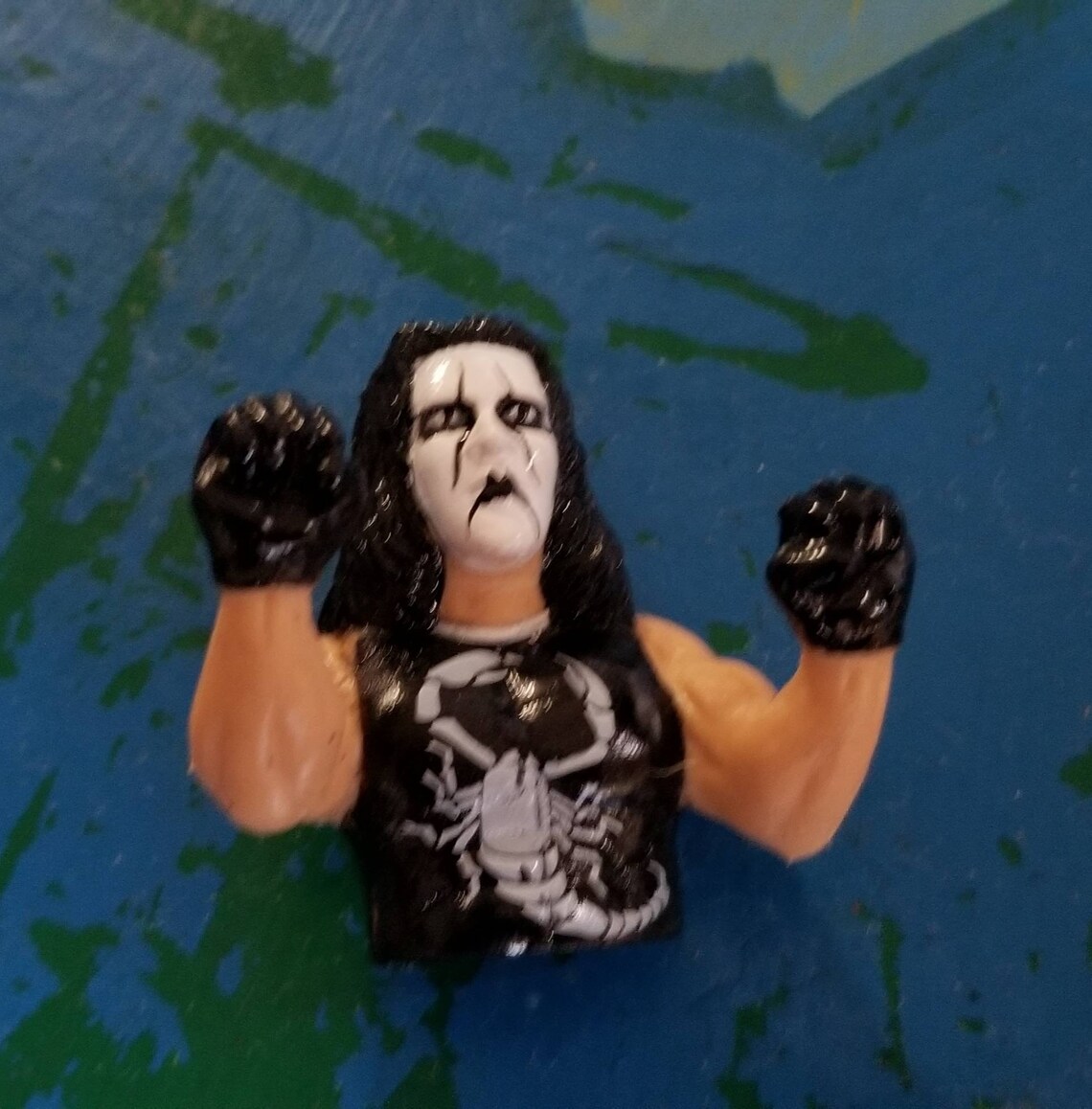 Vintage 1999 WCW NWO Sting Thumb Wrestler - Etsy