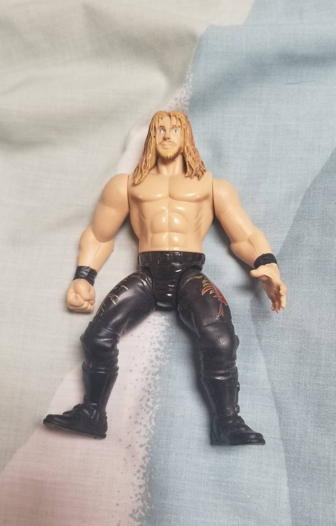 1998 WWE Edge Jakks Pacific Wrestlemania XV Superstar Action Figure WWF ...