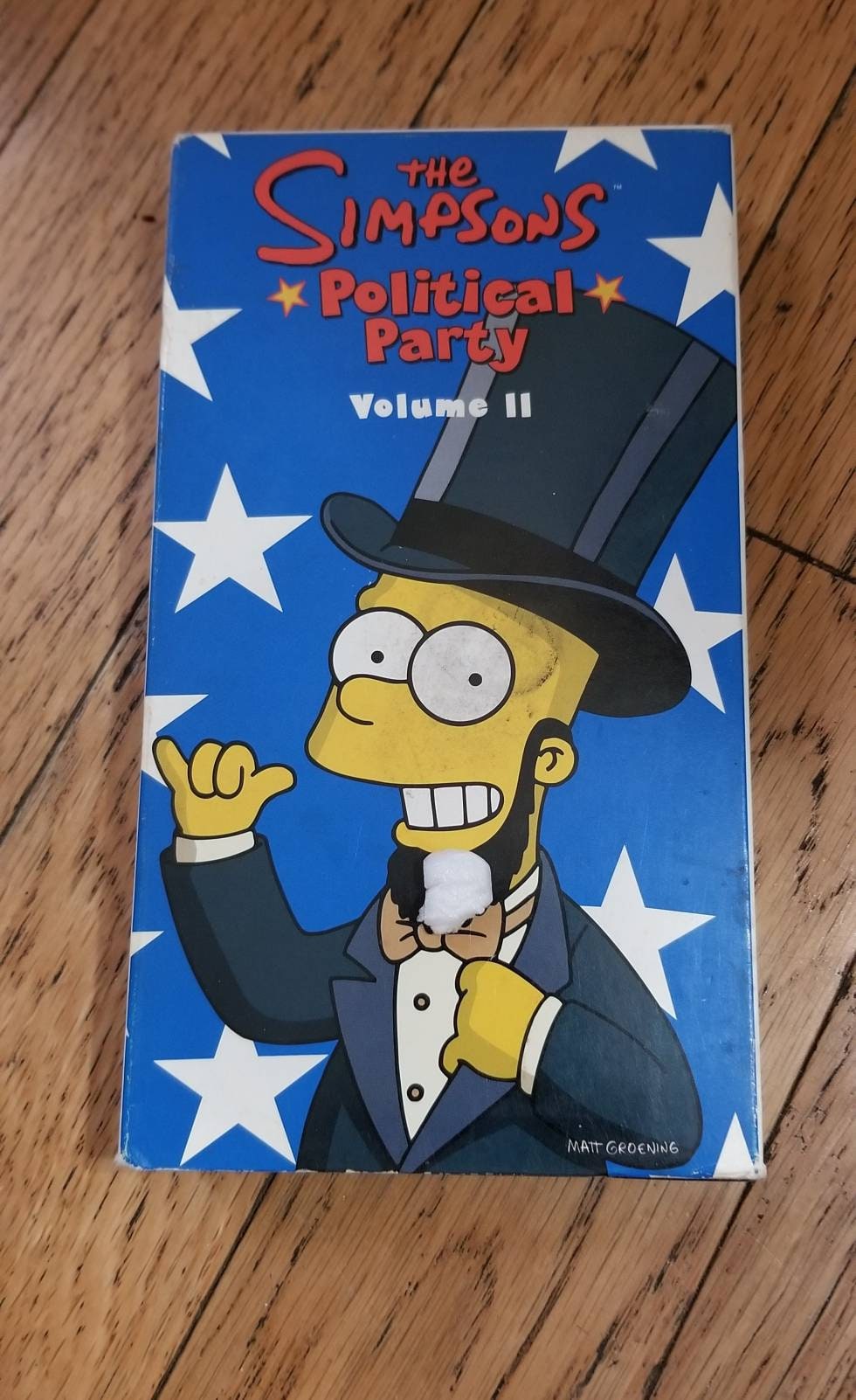 The Simpsons Political Party Volume 2 VHS Tape - Etsy