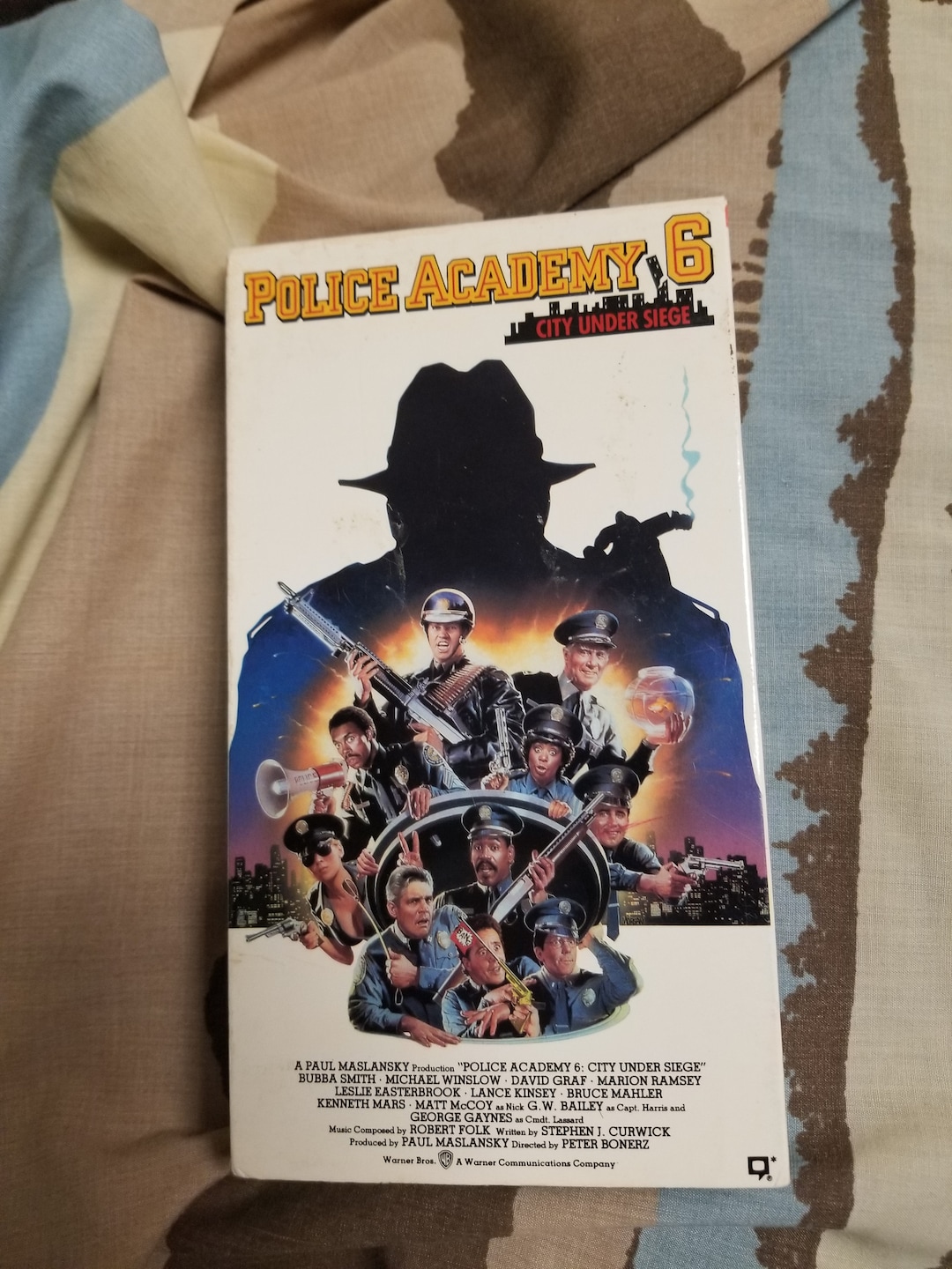 Police Academy 6 VHS Tape City Under Siege - Etsy