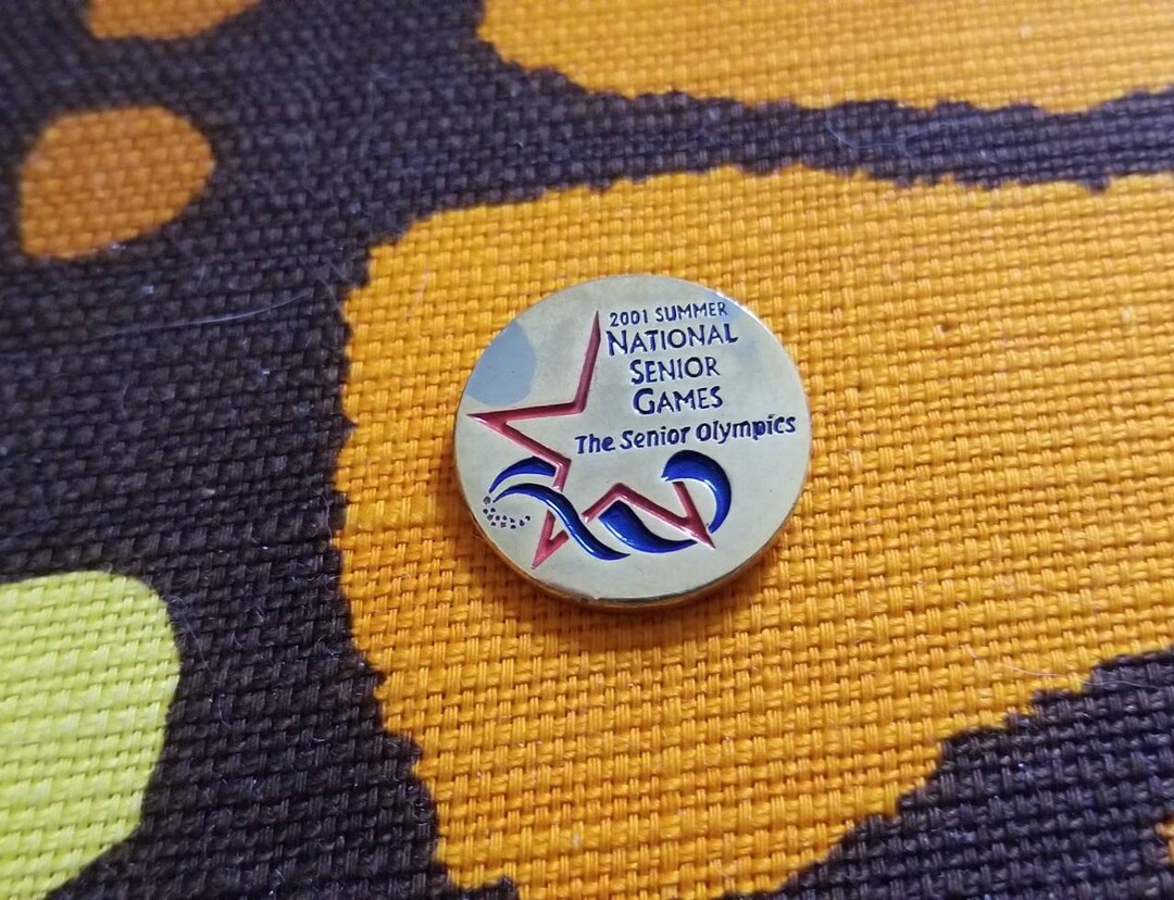 The Senior Olympics 2001 National Senior Games Enamel Pin - Etsy