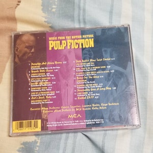 Music From the Motion Picture Pulp Fiction CD - Etsy
