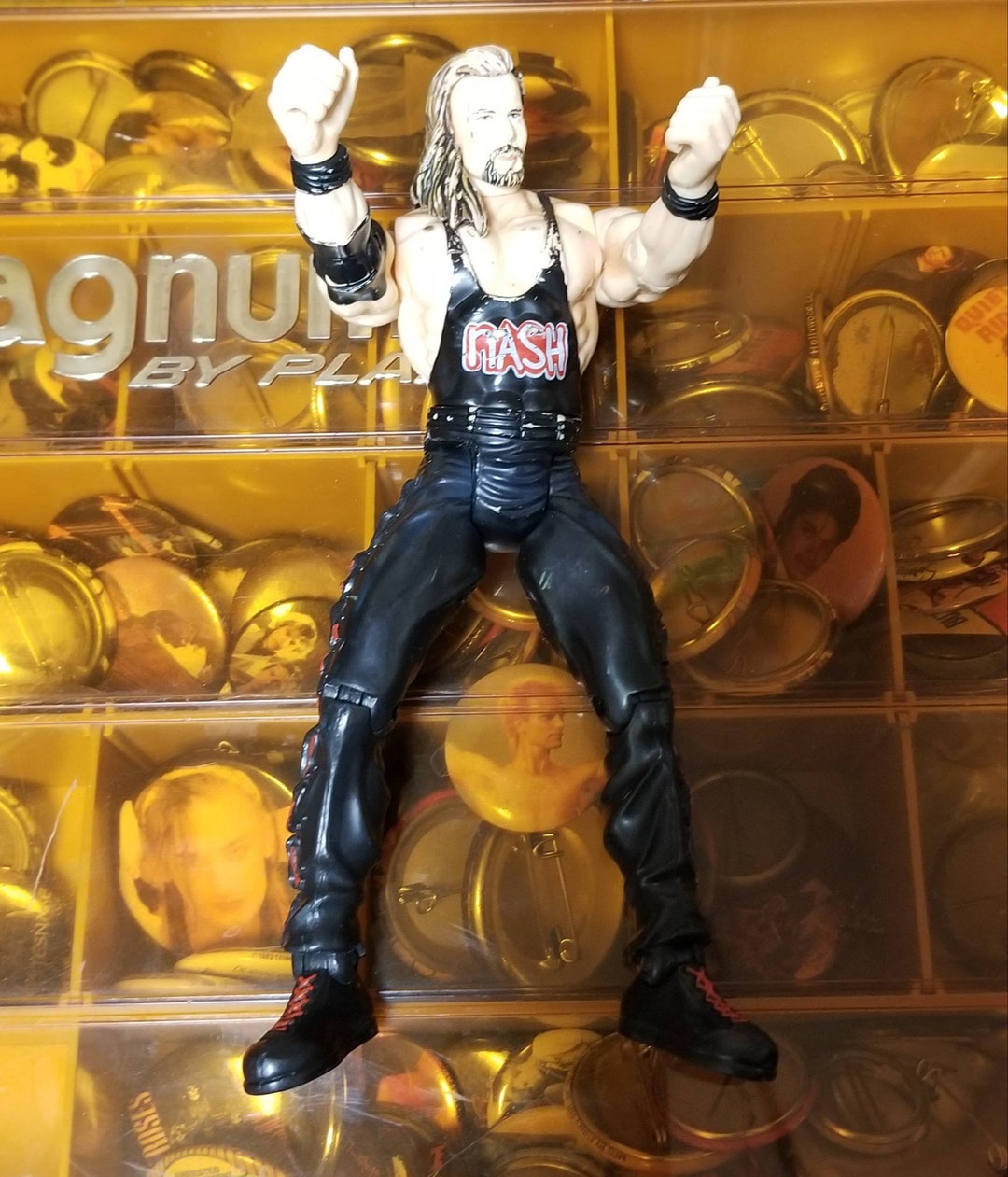 WCW Kevin Nash Marvel Toybiz 2000 Powerslam Wrestling Figure Diesel NWO ...
