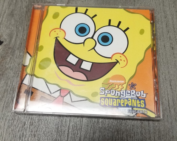 Nickelodeon Spongebob Squarepants Original Theme Highlights Soundtrack ...