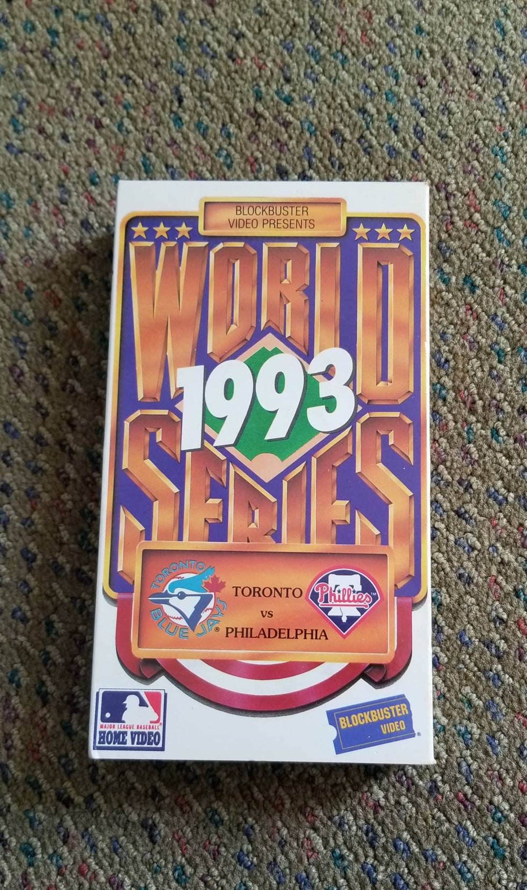 1993 World Series VHS Tape - Etsy