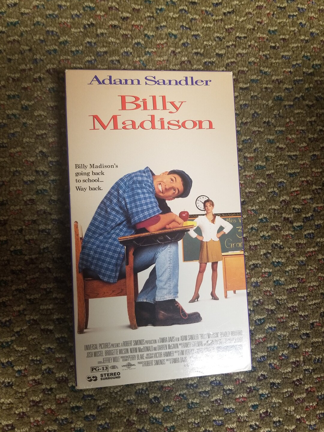Billy Madison VHS Tape - Etsy