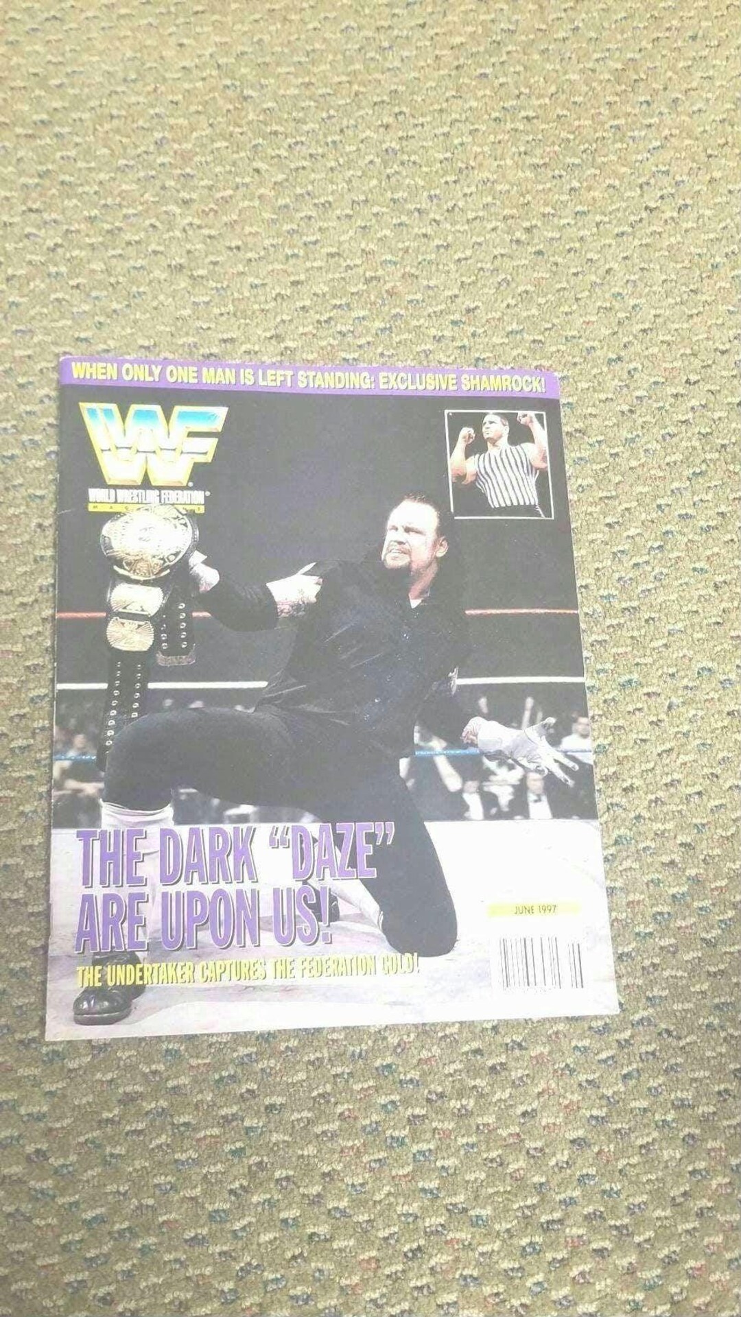 WWF Magazine June 1997 the Undertaker Cover - Etsy
