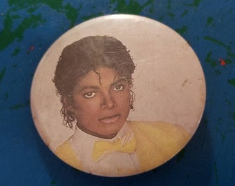 Vintage Michael Jackson Pin Button | Etsy