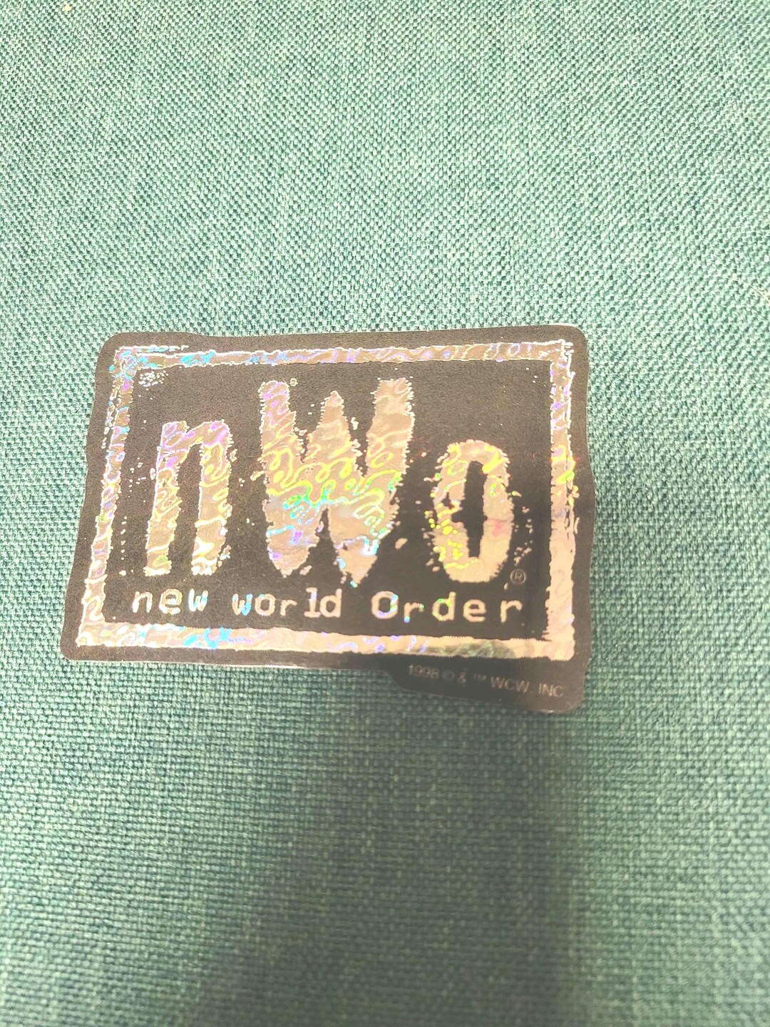 Vintage 1990s WCW NWO New World Order Logo Vending Machine Sticker - Etsy