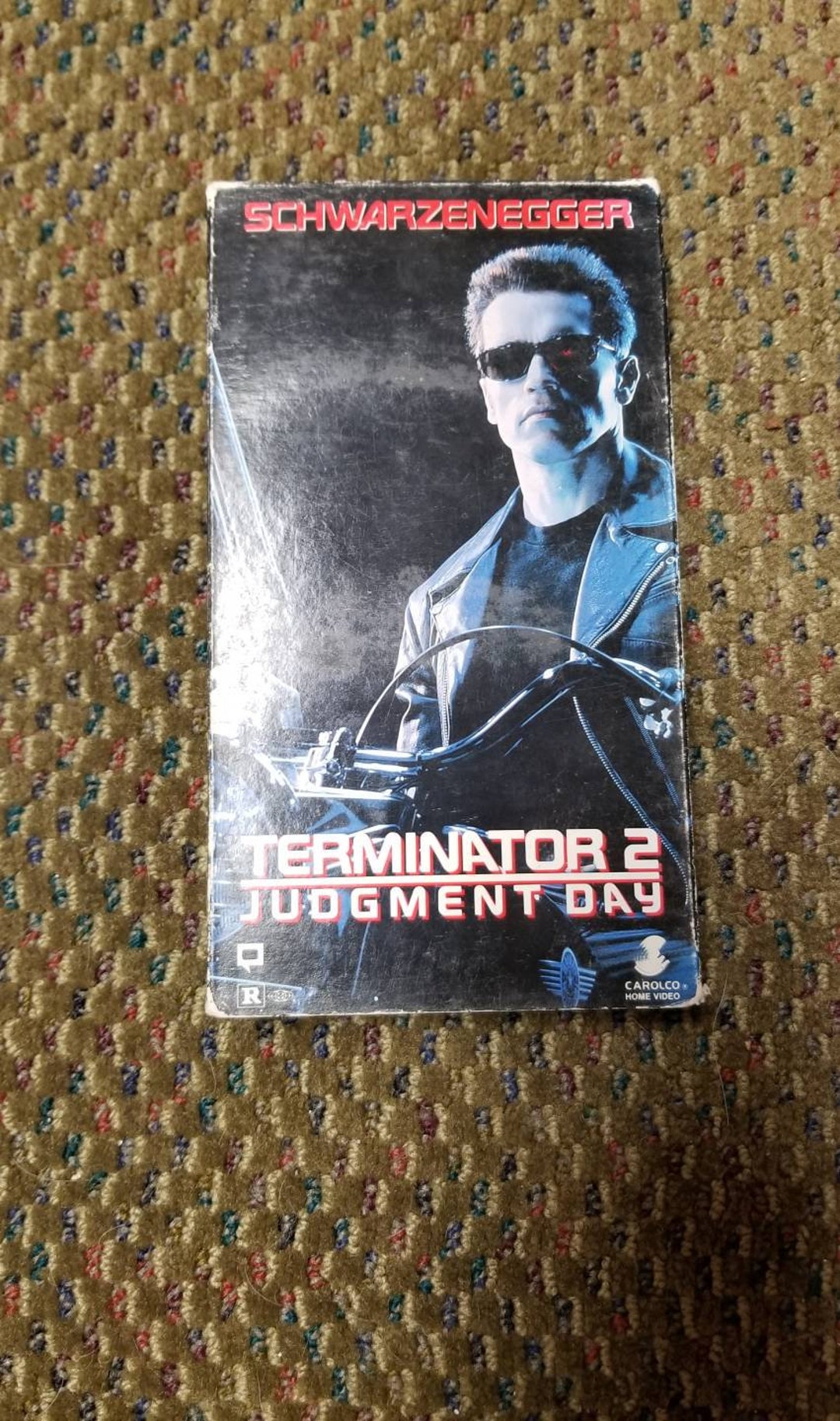 Terminator 2 Judgement Day VHS Tape - Etsy
