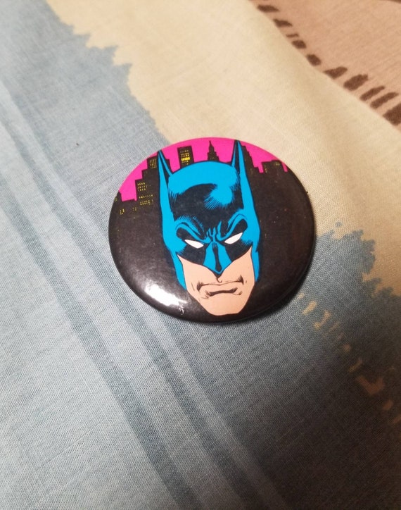 1980s batman button batman - Gem