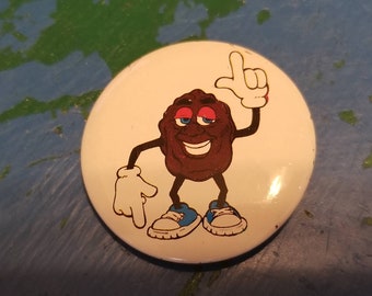 Vintage California Raisins Pinback Buttons Lot 1 6 Pieces | Etsy
