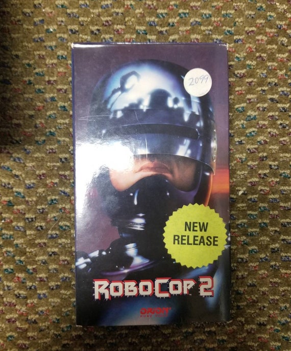Vintage Robocop 2 VHS Tape - Etsy