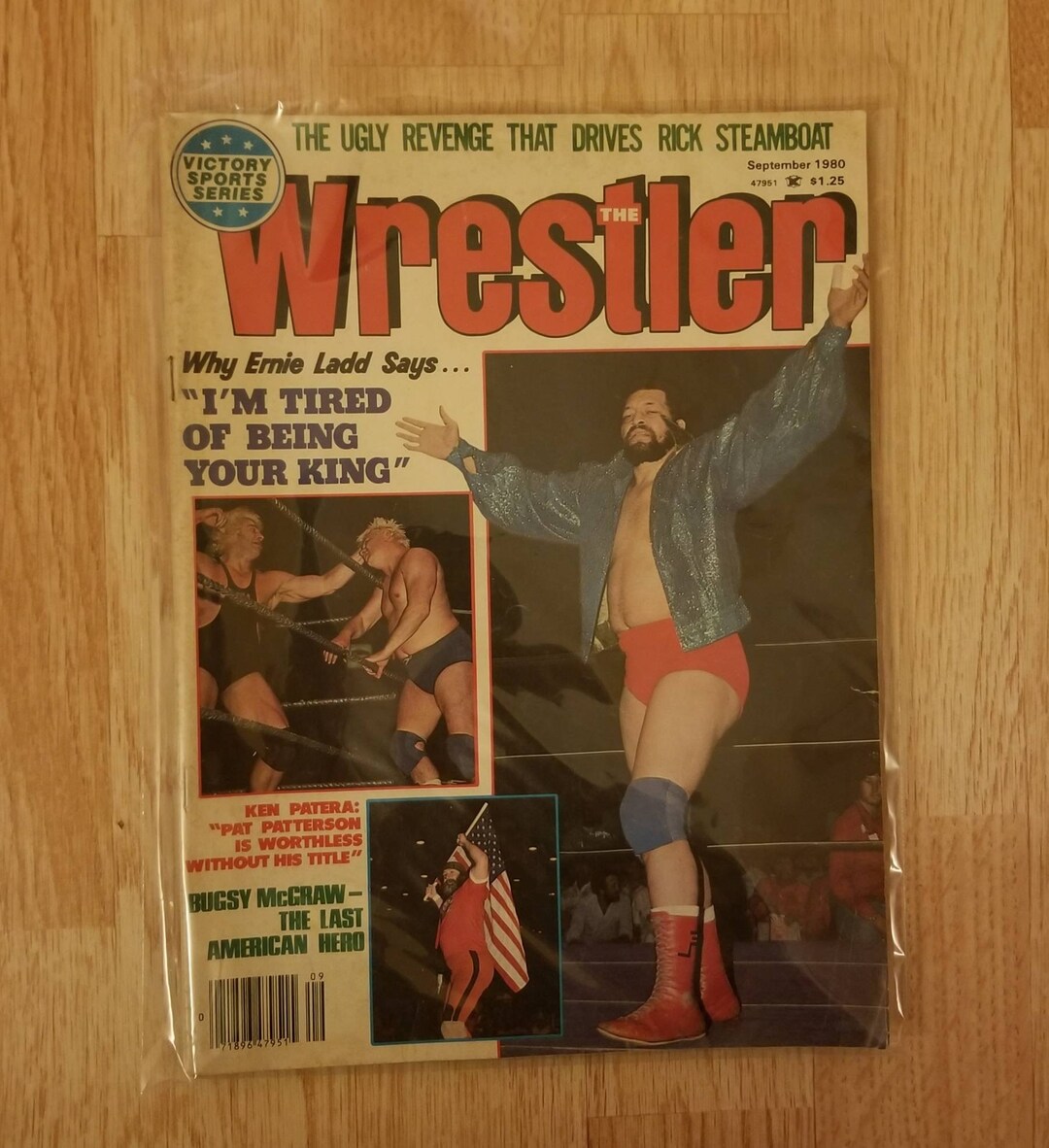 The Wrestler Magazine September 1980 Bugsy Mcgraw Cover - Etsy