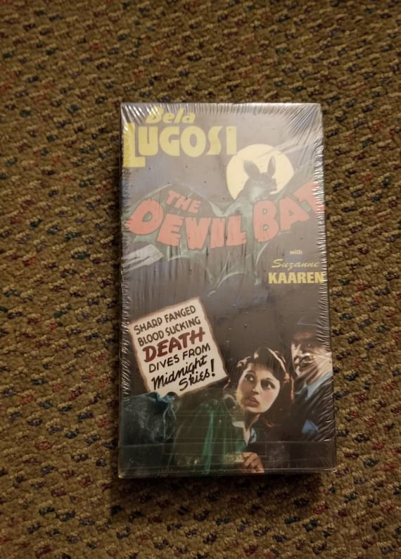 The Devil Bat VHS Tape - Etsy
