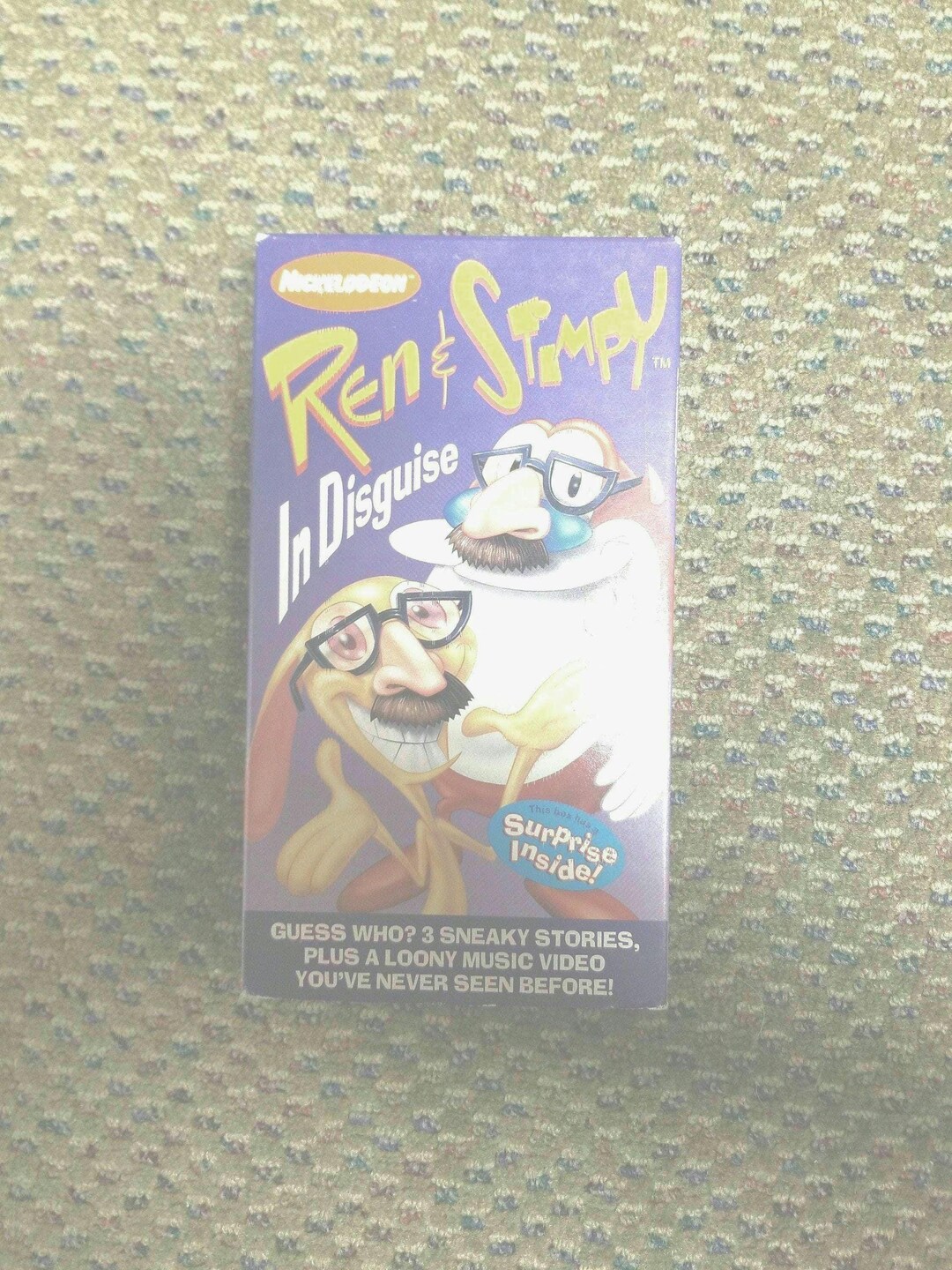 Ren and Stimpy in Disguise VHS Tape - Etsy