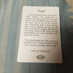 Vintage Buffy the Vampire Slayer Angel Vending Machine Sticker - Etsy