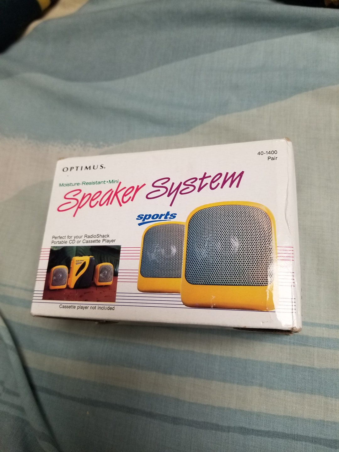 Radioshack Mini Speaker System # 40-1400 in Original Box - Etsy