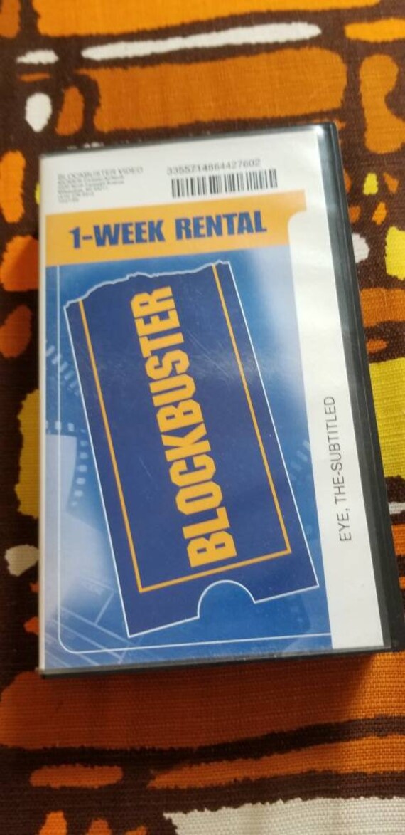 The Eye Subtitled VHS Former Rental - Etsy