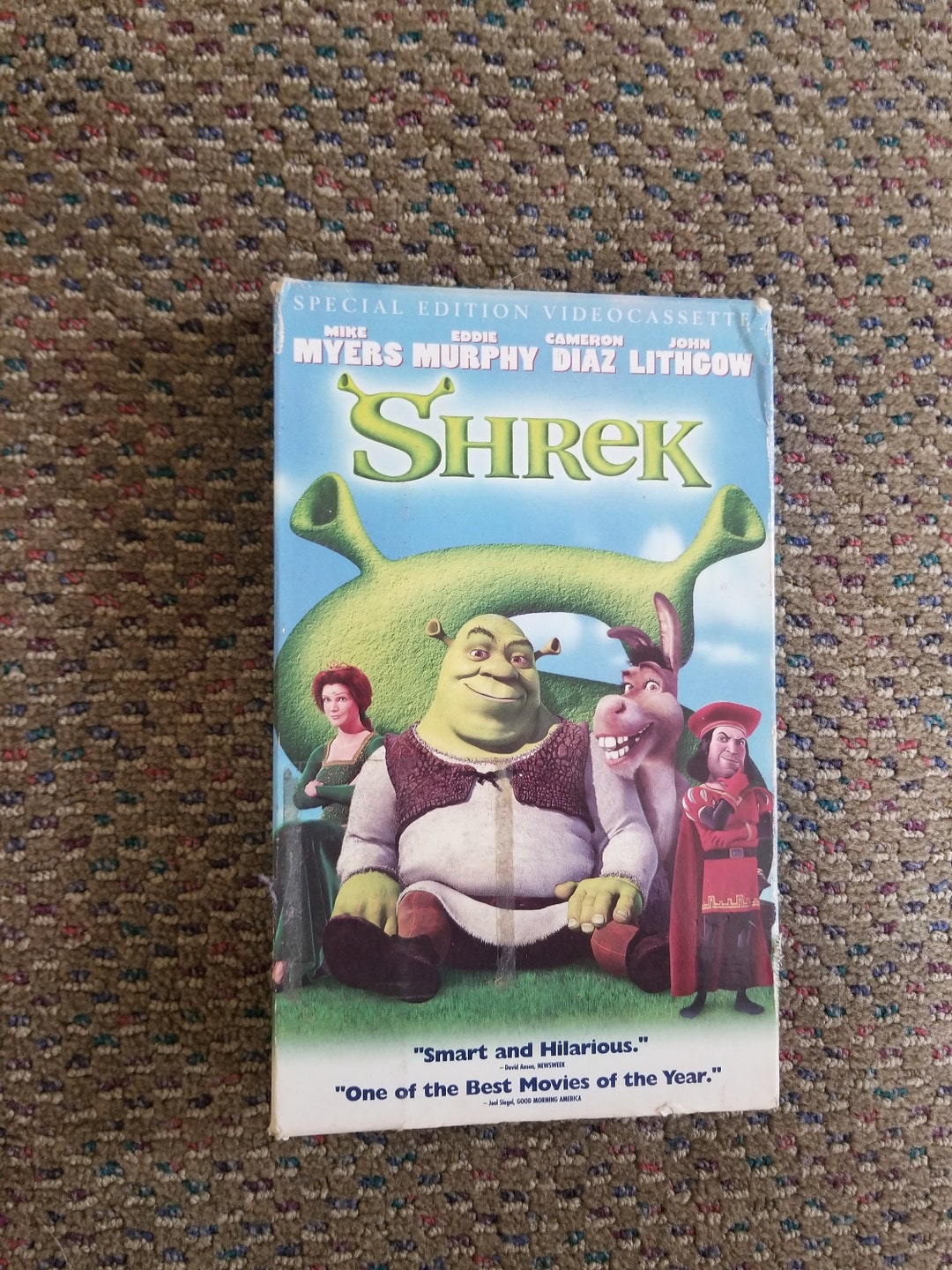 Shrek Big Box VHS Tape - Etsy