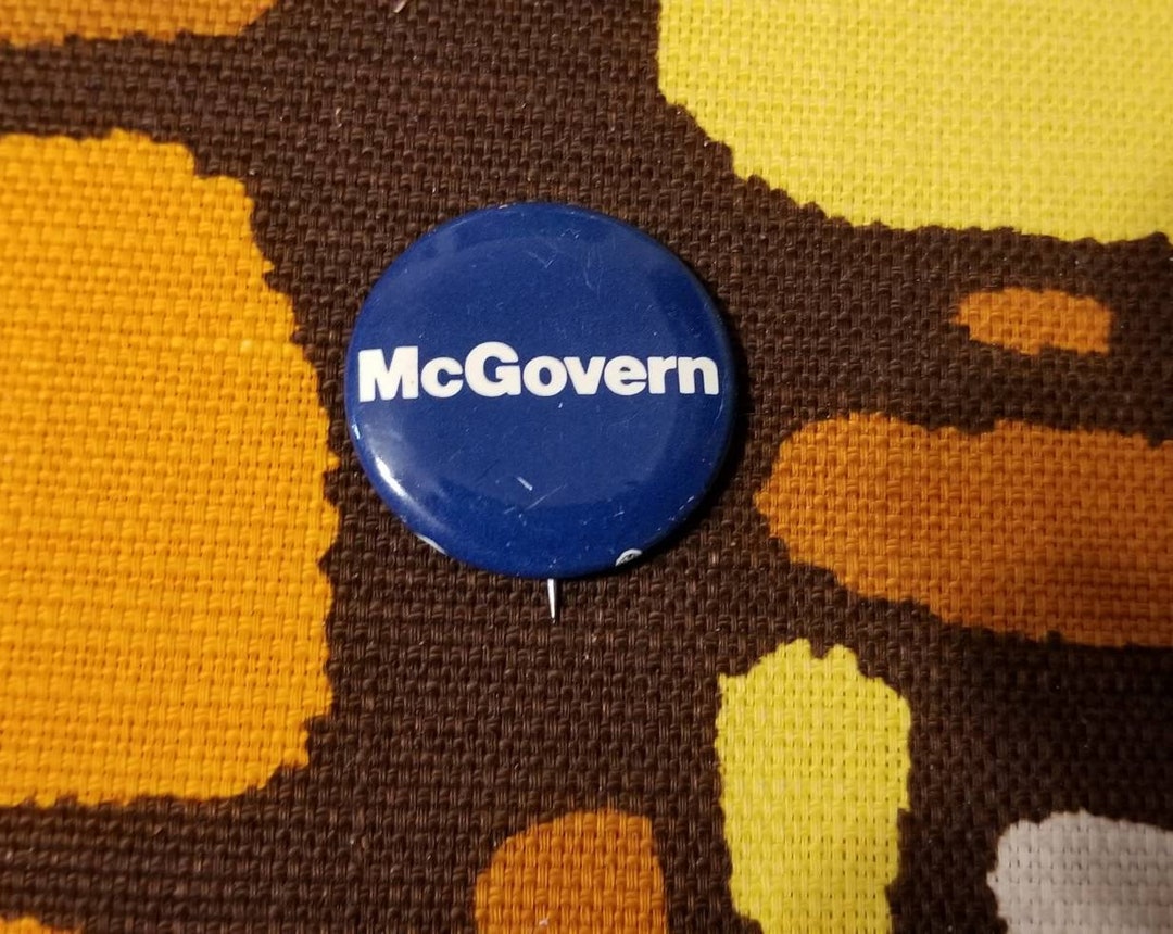 Vintage George Mcgovern Campaign Button 1972 - Etsy