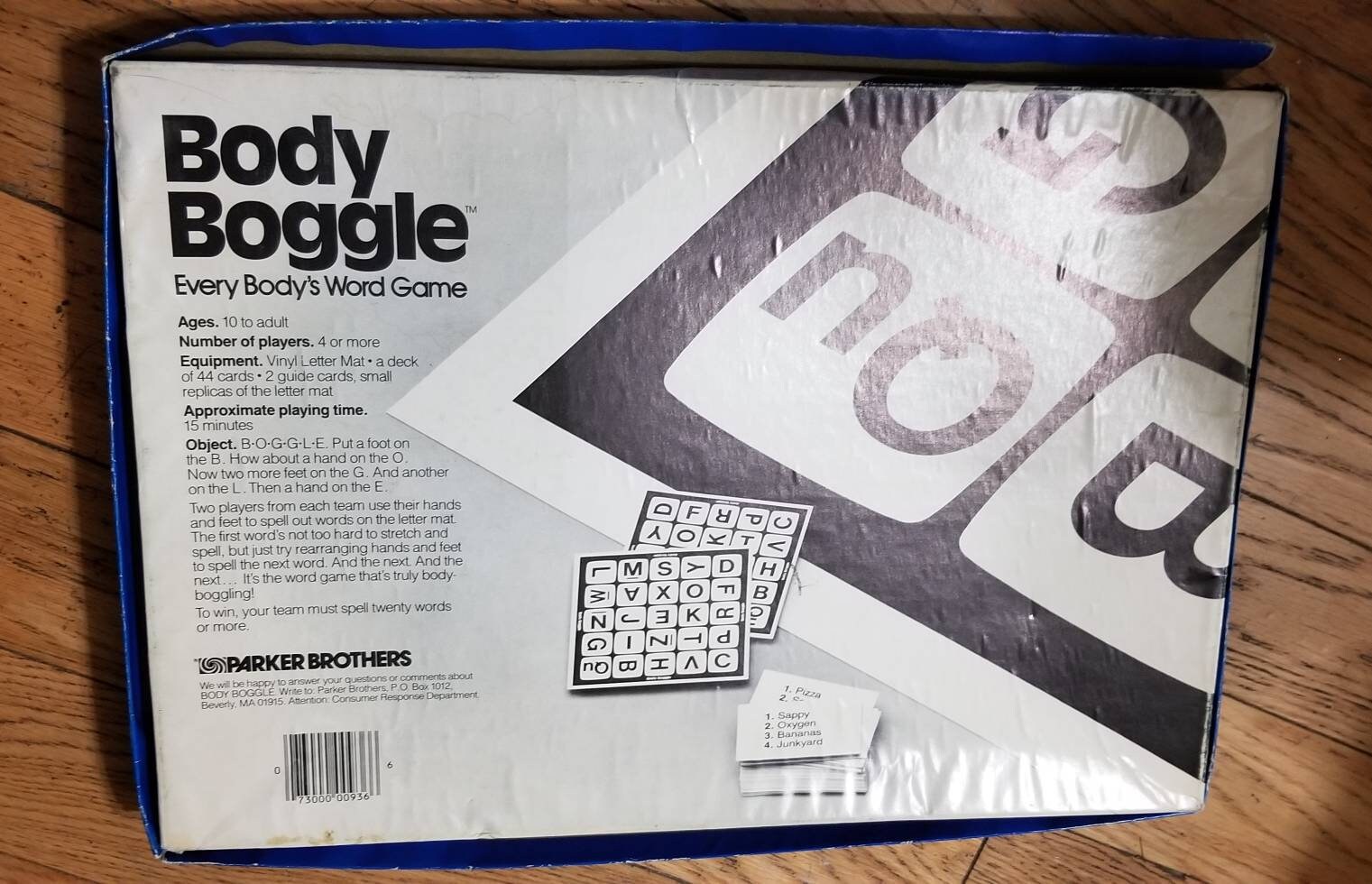 Vintage Body Boggle Game - Etsy