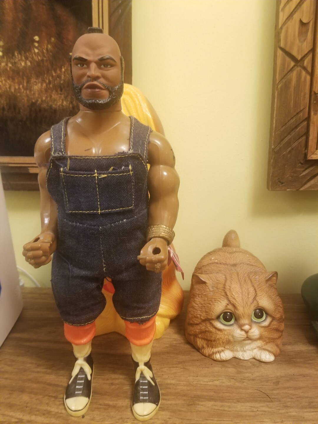 Vintage 1983 Galoob Mr. T, BA Baracus 12" Action Figure Doll, the A ...