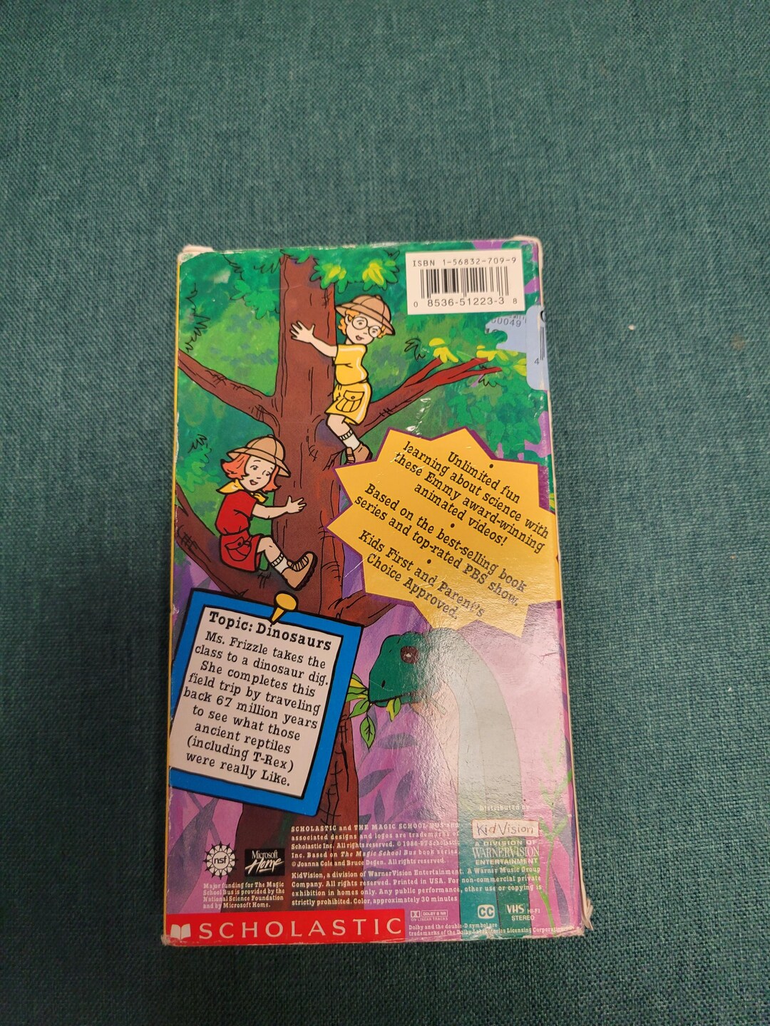 Magic School Bus the Busasaurus VHS Video Tape 1997 Scholastic - Etsy