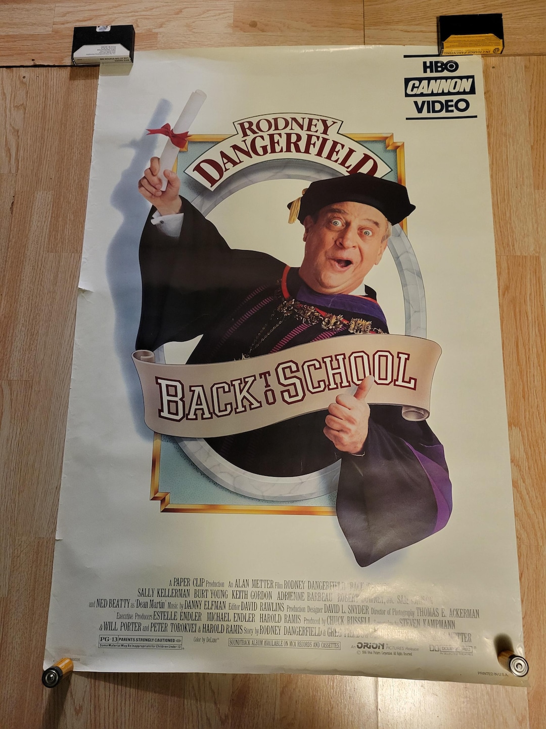 Back to School 1986 Rodney Dangerfield Kellerman Downey Jr Video PROMO ...