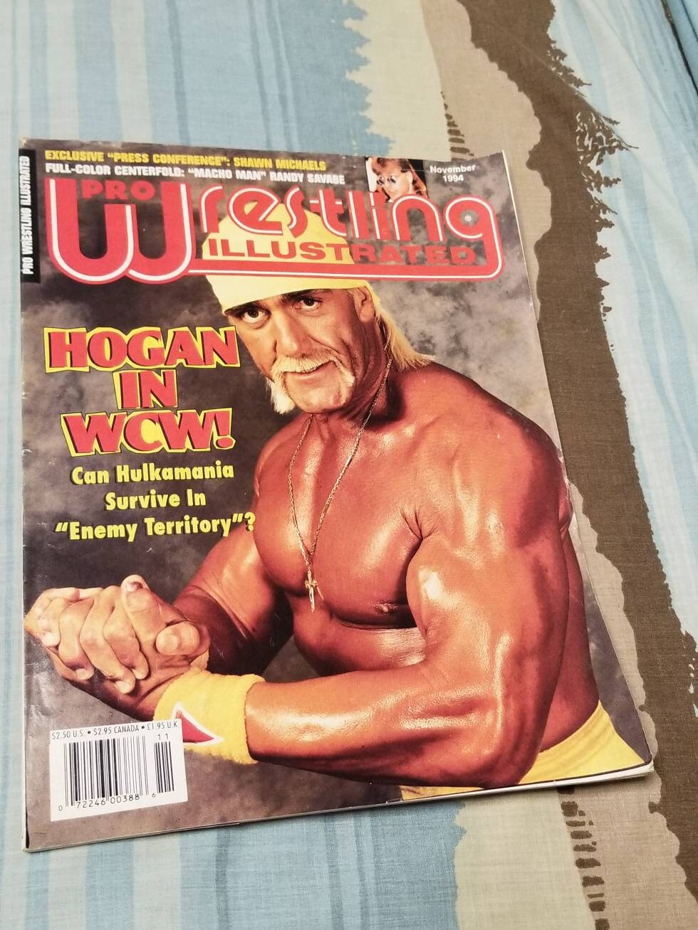 Pro Wrestling Illustrated Magazine November 1994 Hulk Hogan Cover - Etsy