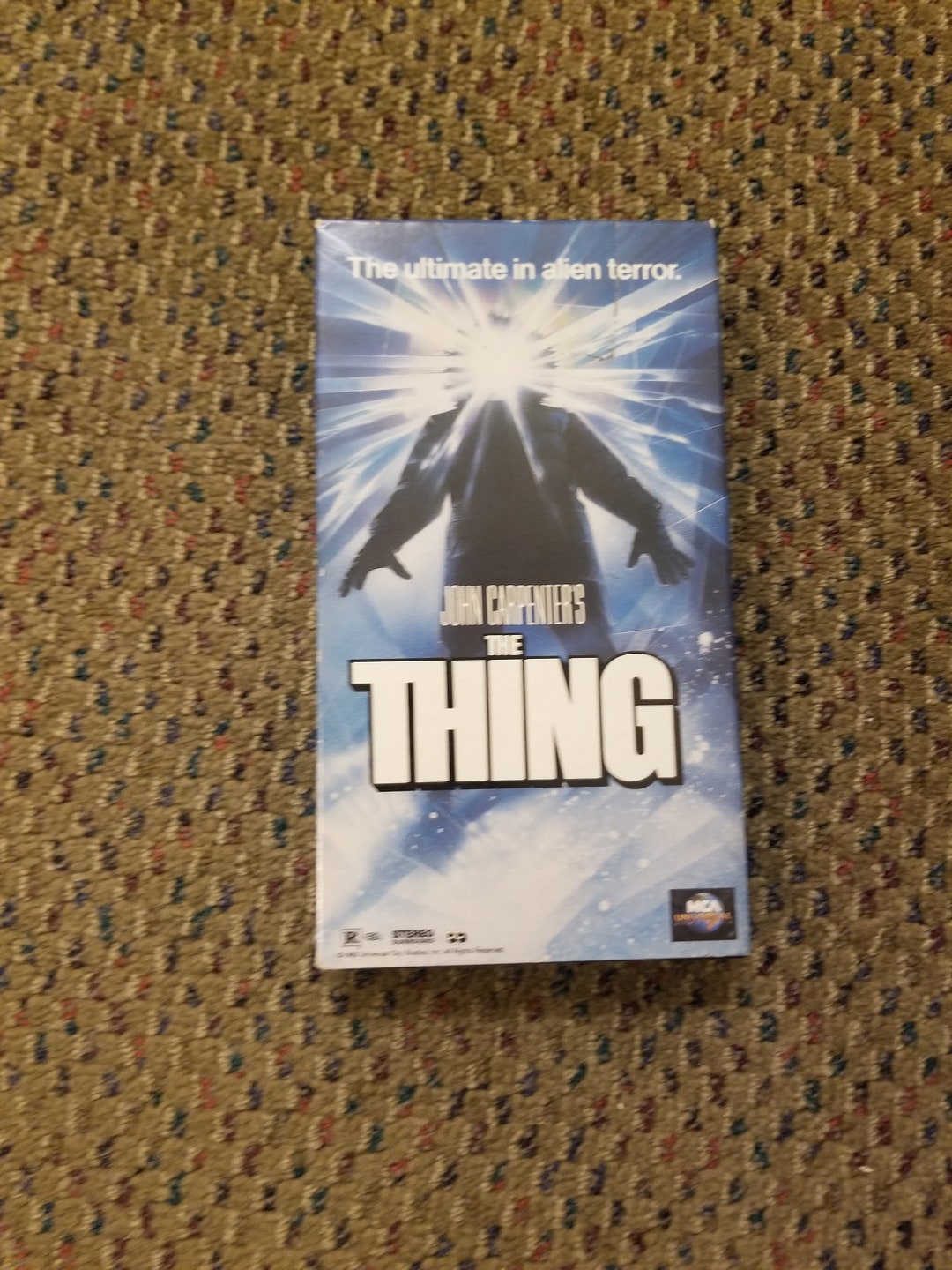 The Thing VHS Tape - Etsy