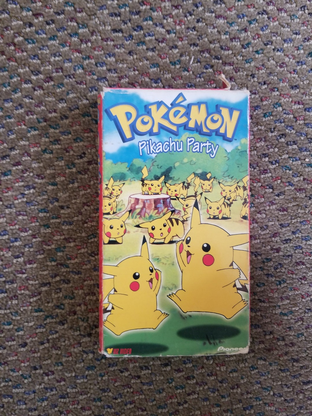 Pokemon Pikachu Party VHS Tape - Etsy