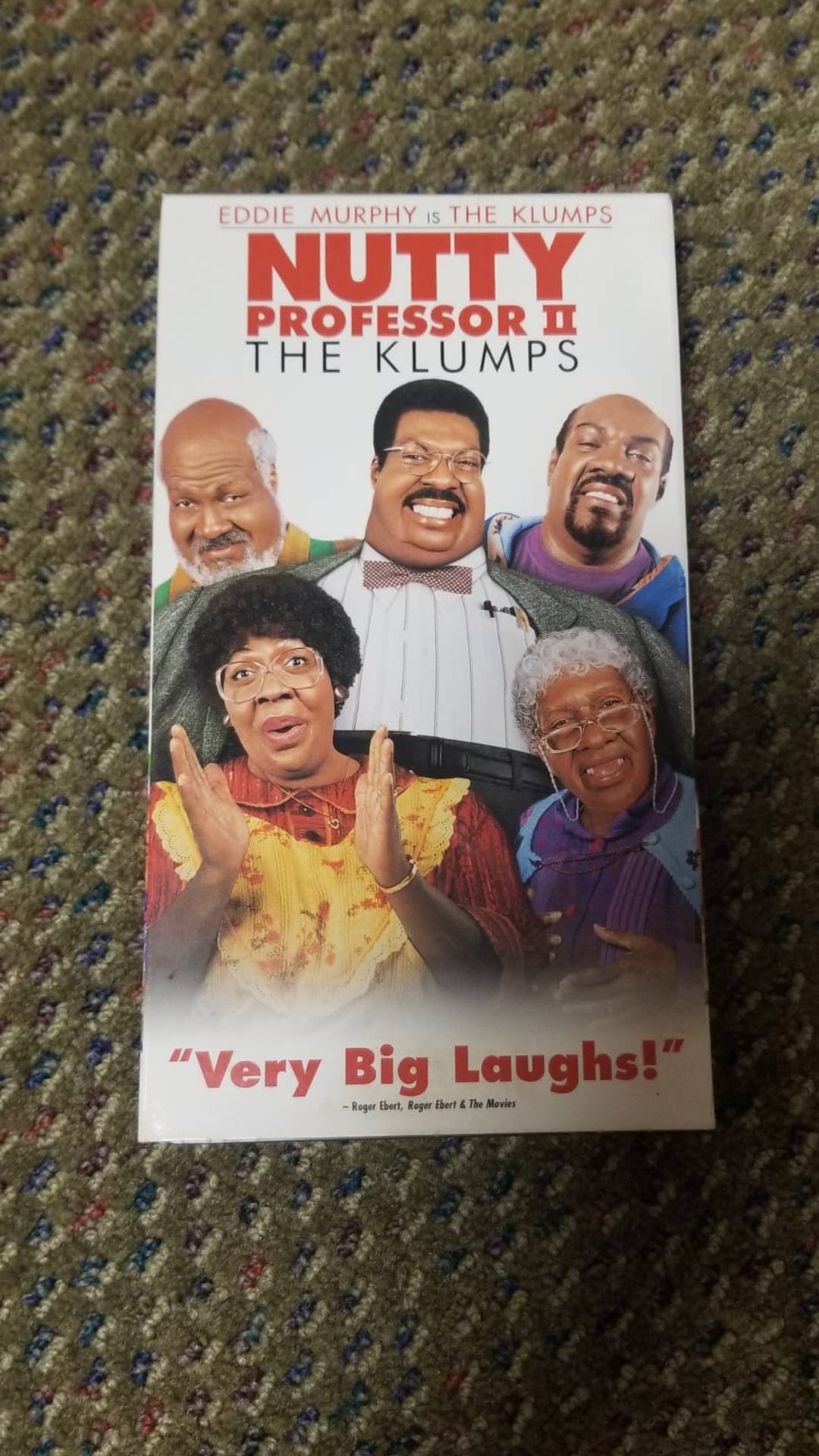 Nutty Professor II 2 the Klumps VHS Tape Eddie Murphy - Etsy