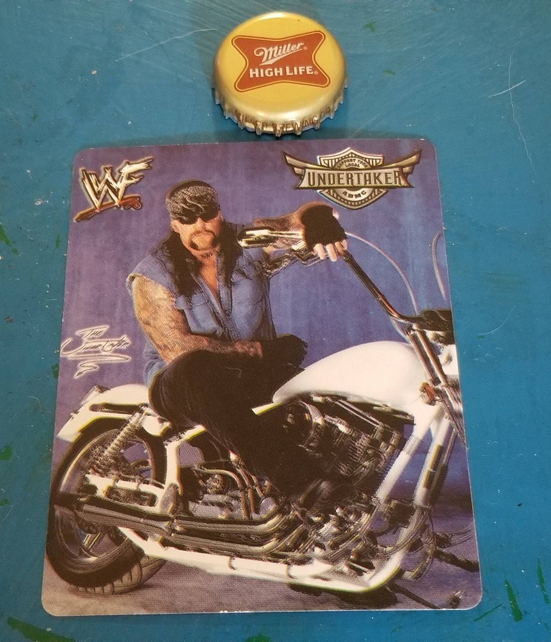 Vintage the Undertaker Vending Machine Sticker - Etsy