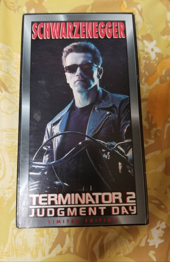 Vintage Terminator 2 Judgement Day VHS Tape - Etsy