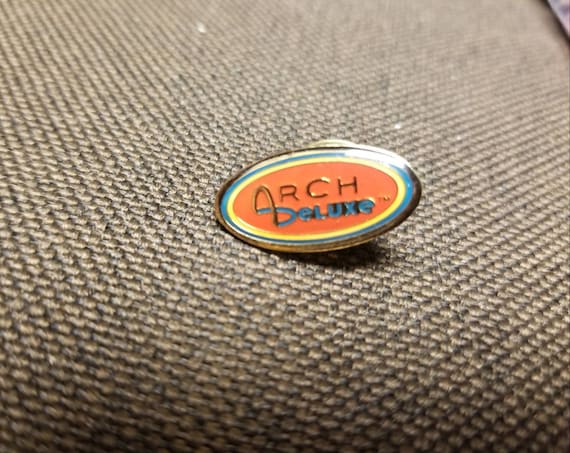 Arch Deluxe McDonald's Enamel Pin - Gem