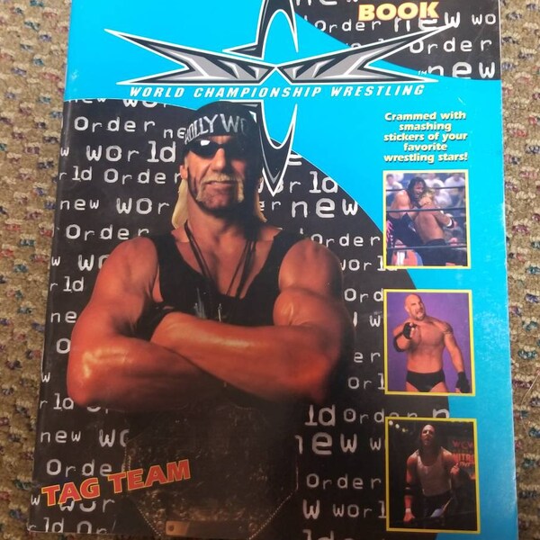 Wwe Sticker Book - Etsy