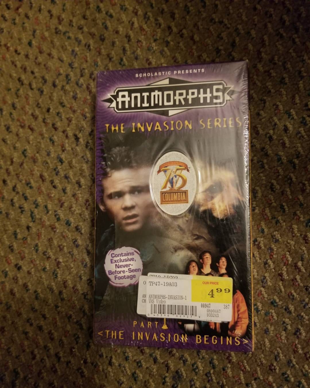 Animorphs the Invasion Series VHS Tape - Etsy