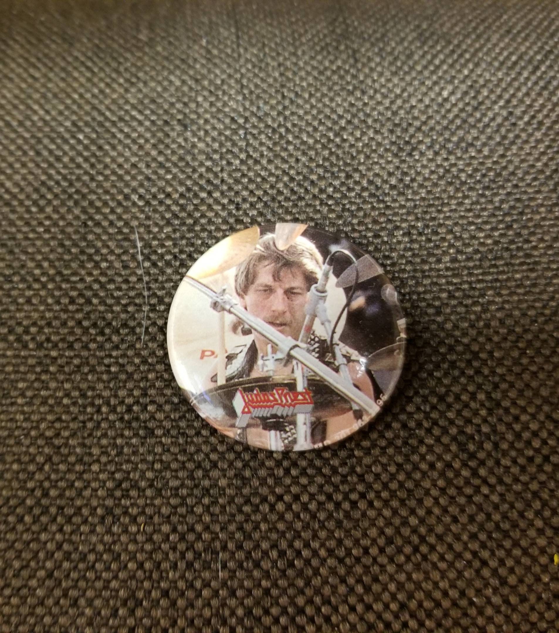 Vintage Judas Priest Pinback Button - Etsy