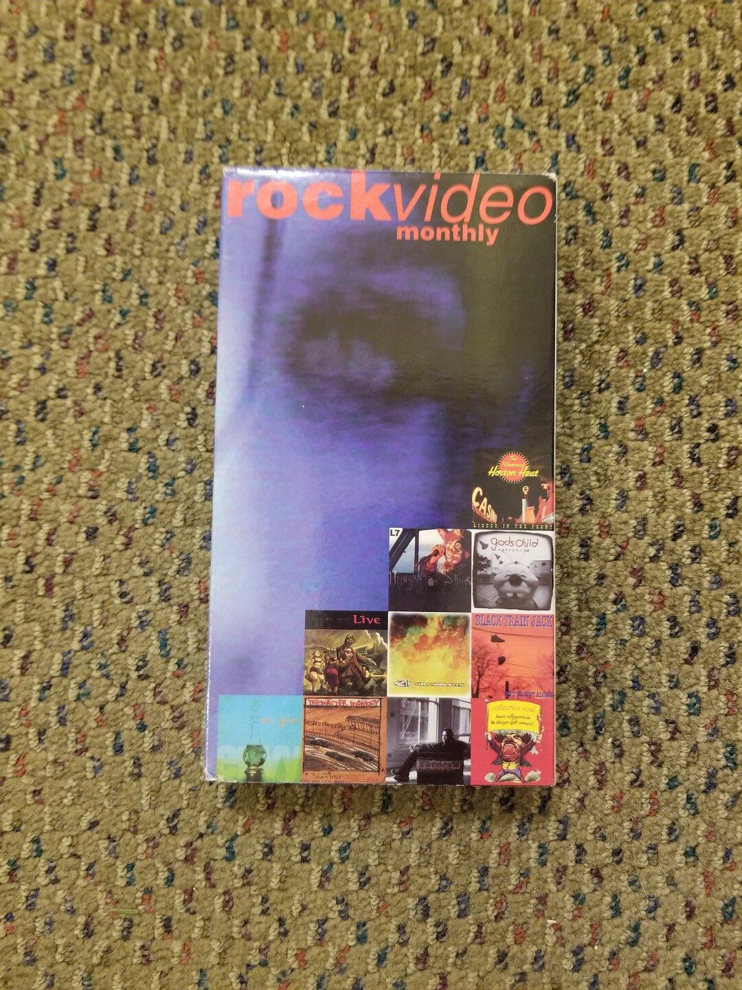 Rock Video Monthly VHS Tape - Etsy