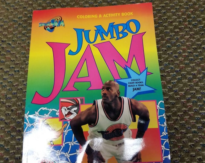 Space Jam Jumbo Jam Coloring and Activity Book - Etsy