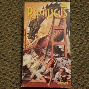 Reptilicus VHS Tape - Etsy