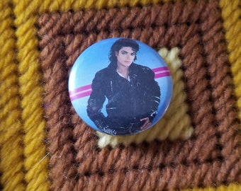 Michael Jackson Button - Etsy
