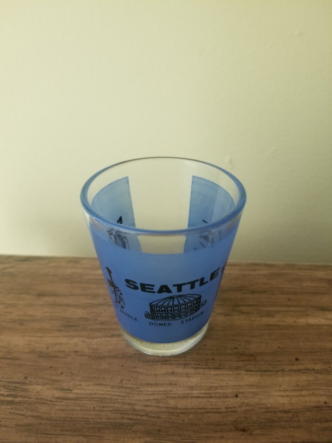 Vintage Seattle Shot Glass - Etsy
