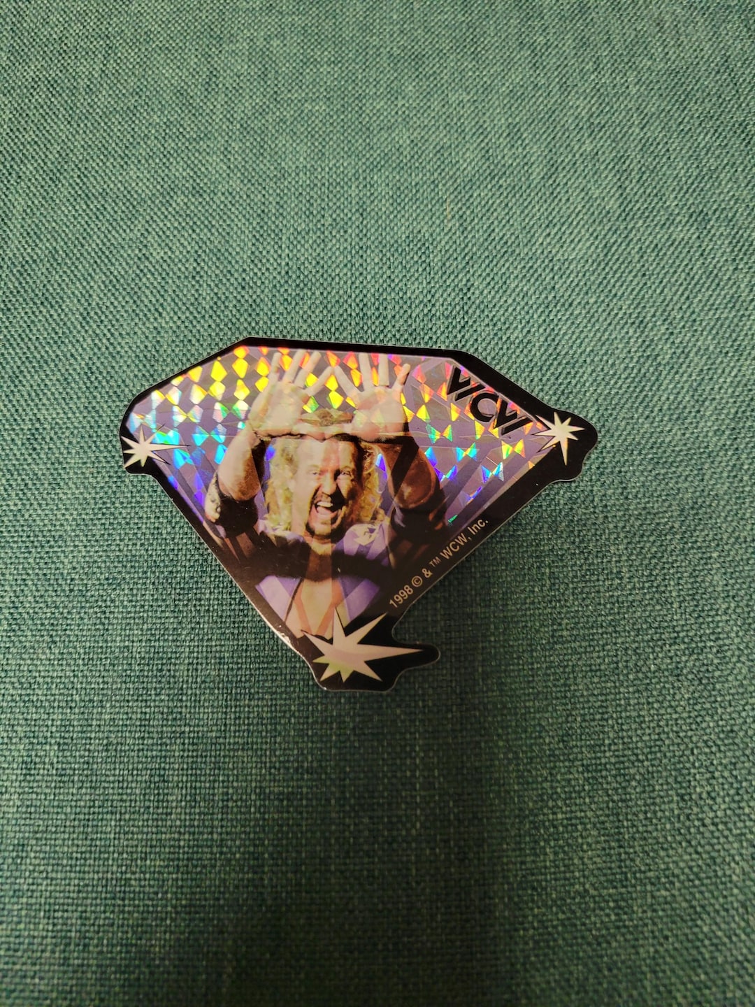 Vintage 1990s WCW NWO Diamond Dallas Page Vending Machine Sticker - Etsy
