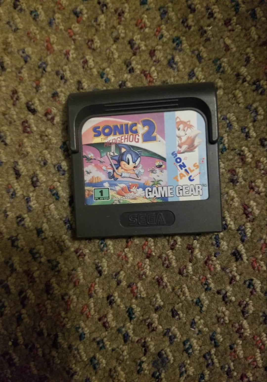 Sonic the Hedgehog 2 Game Gear Cartridge - Etsy