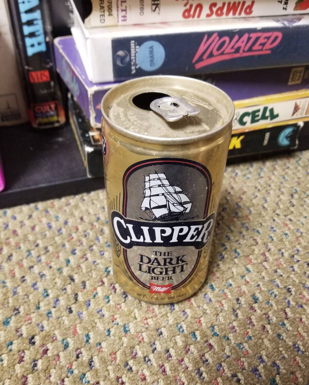 Vintage Clipper the Dark Light Beer Empty Can - Etsy