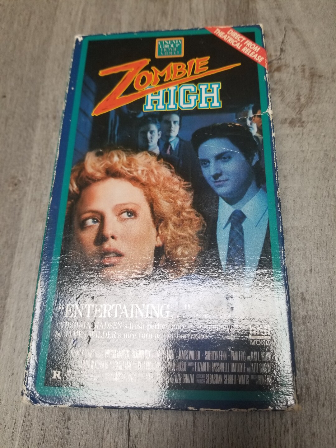 Zombie High VHS Virginia Madsen, Richard Cox Hottie - Etsy