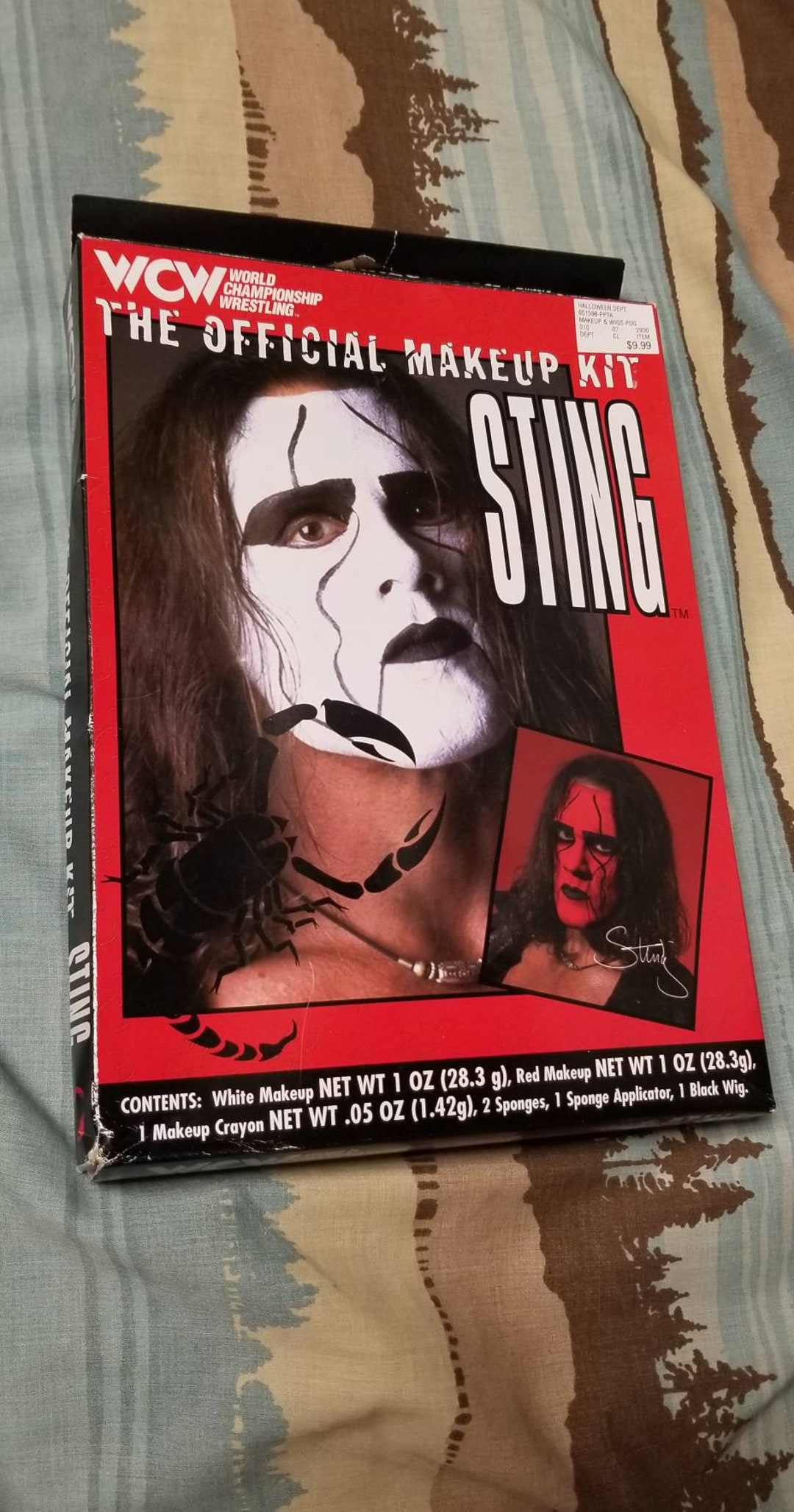 Vintage WCW Sting Makeup Kit - Etsy