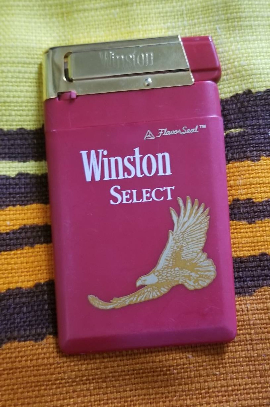 Vintage Winston Select Promotional Disposable Lighter WORKS - Etsy